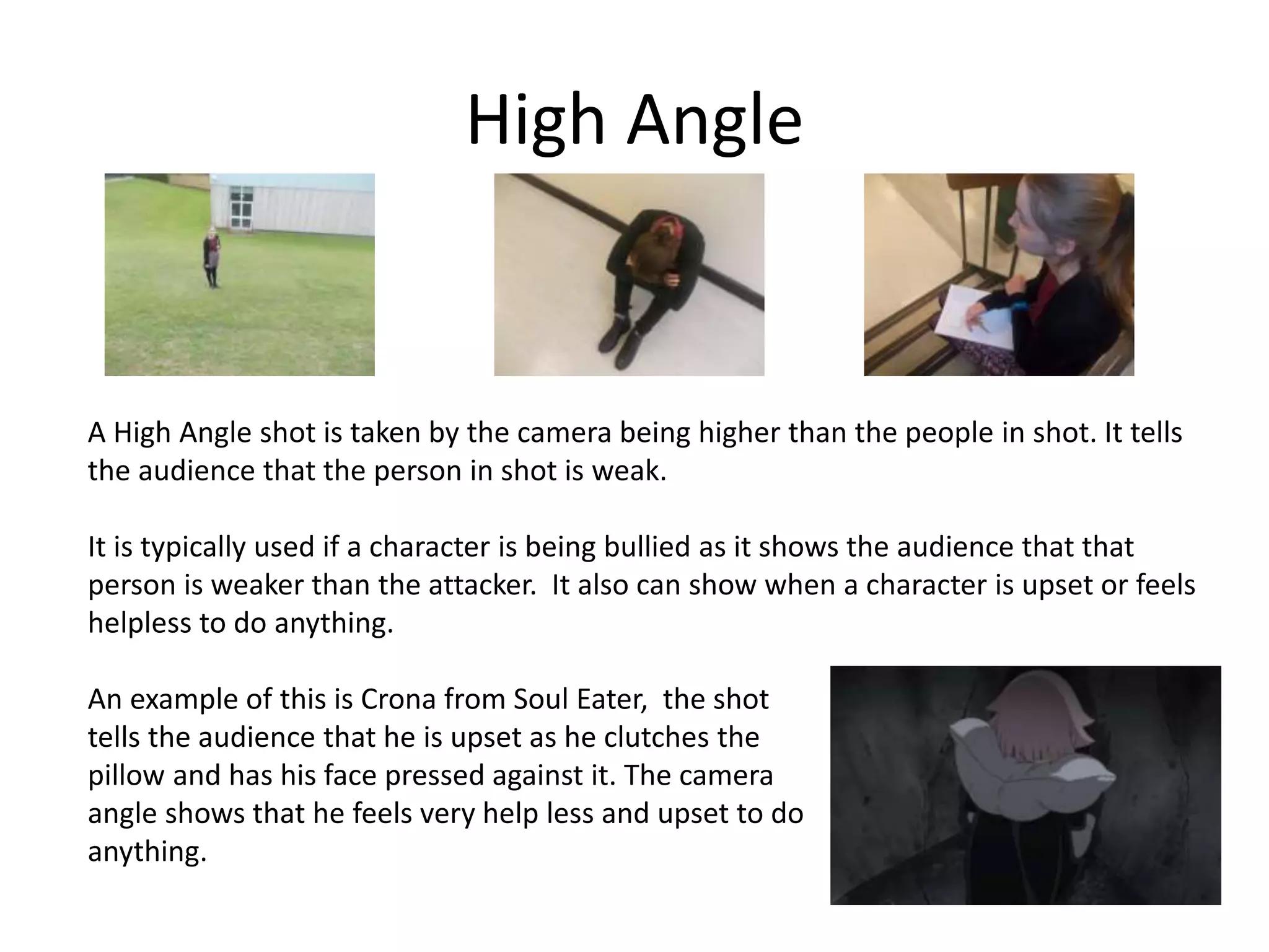 Camera shots and angles | PPTX