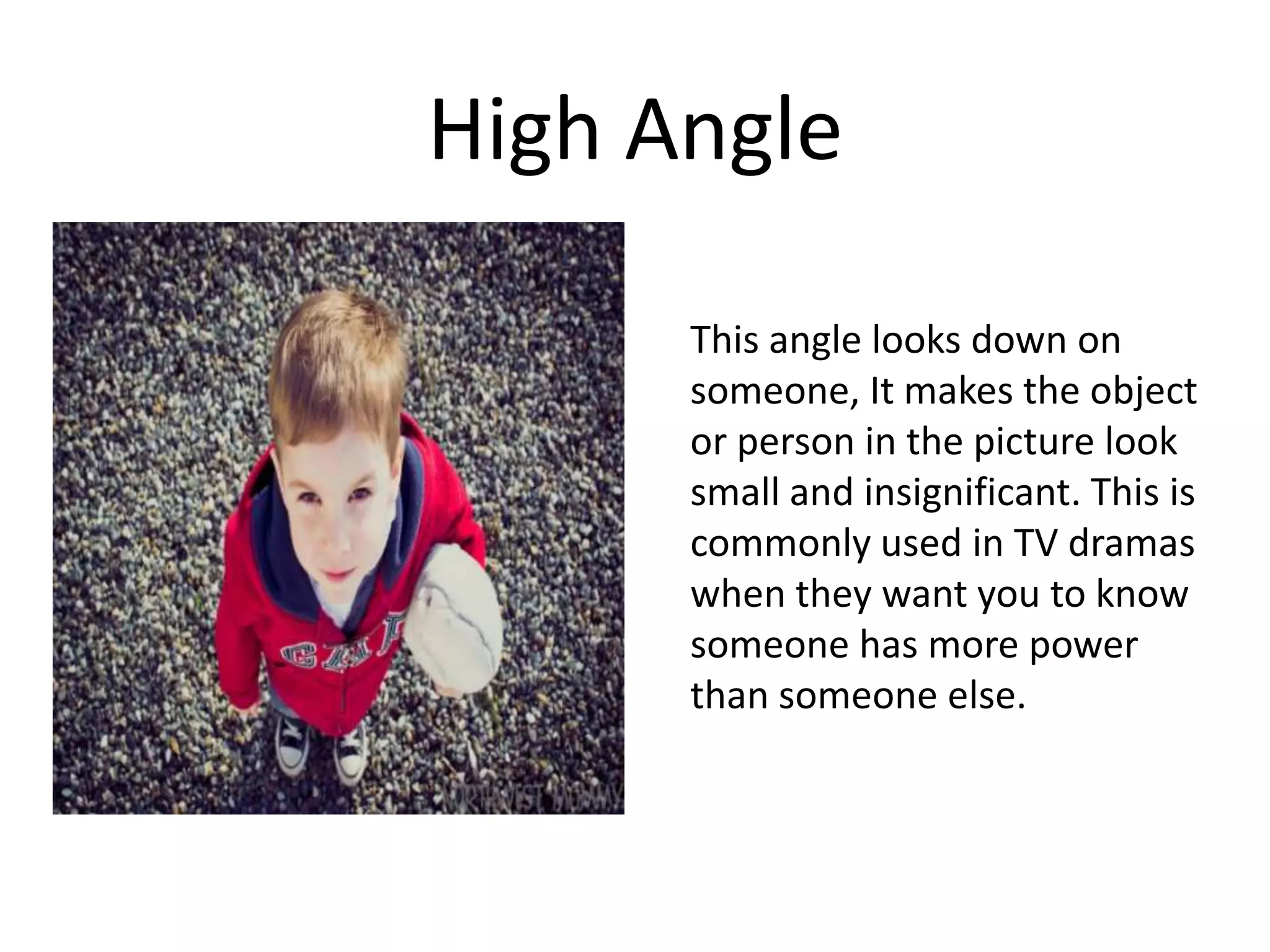 Camera shots and angles | PPTX