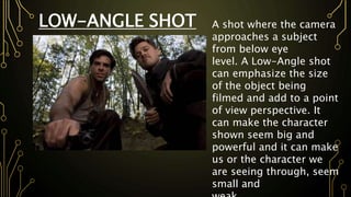 Camera shots and angles | PPTX