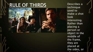 Camera shots and angles | PPTX