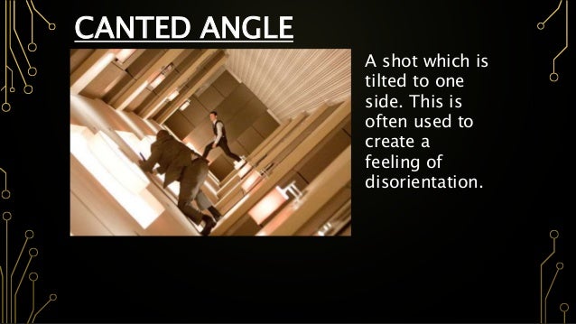 Camera shots and angles