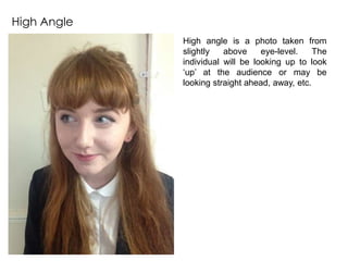 Camera Shots and Angles | PPTX
