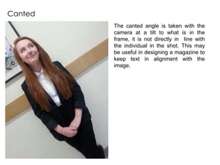 Camera Shots and Angles | PPTX