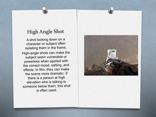 Camera shots and angles | PPTX