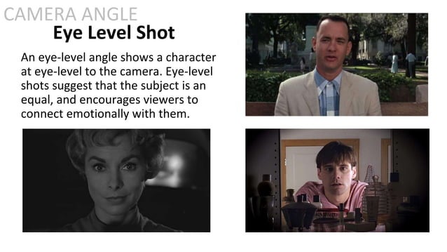 Camera shots and angles.pptx | Photography | Arts and Crafts