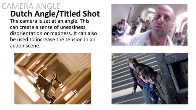 Camera shots and angles.pptx | Photography | Arts and Crafts