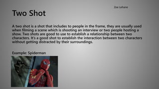 Camera shots and angles | PPTX