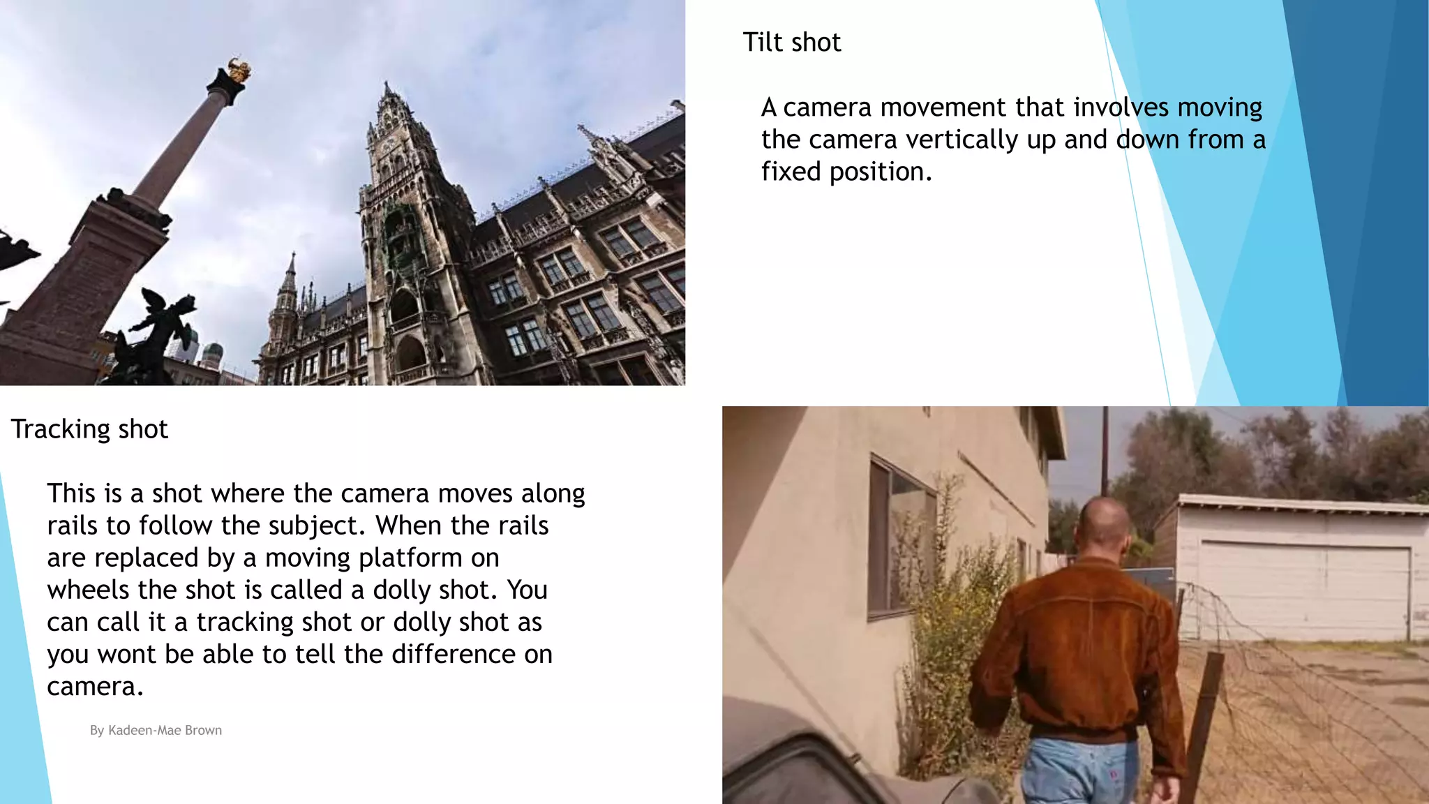 Camera shots and angles powerpoint | PPT