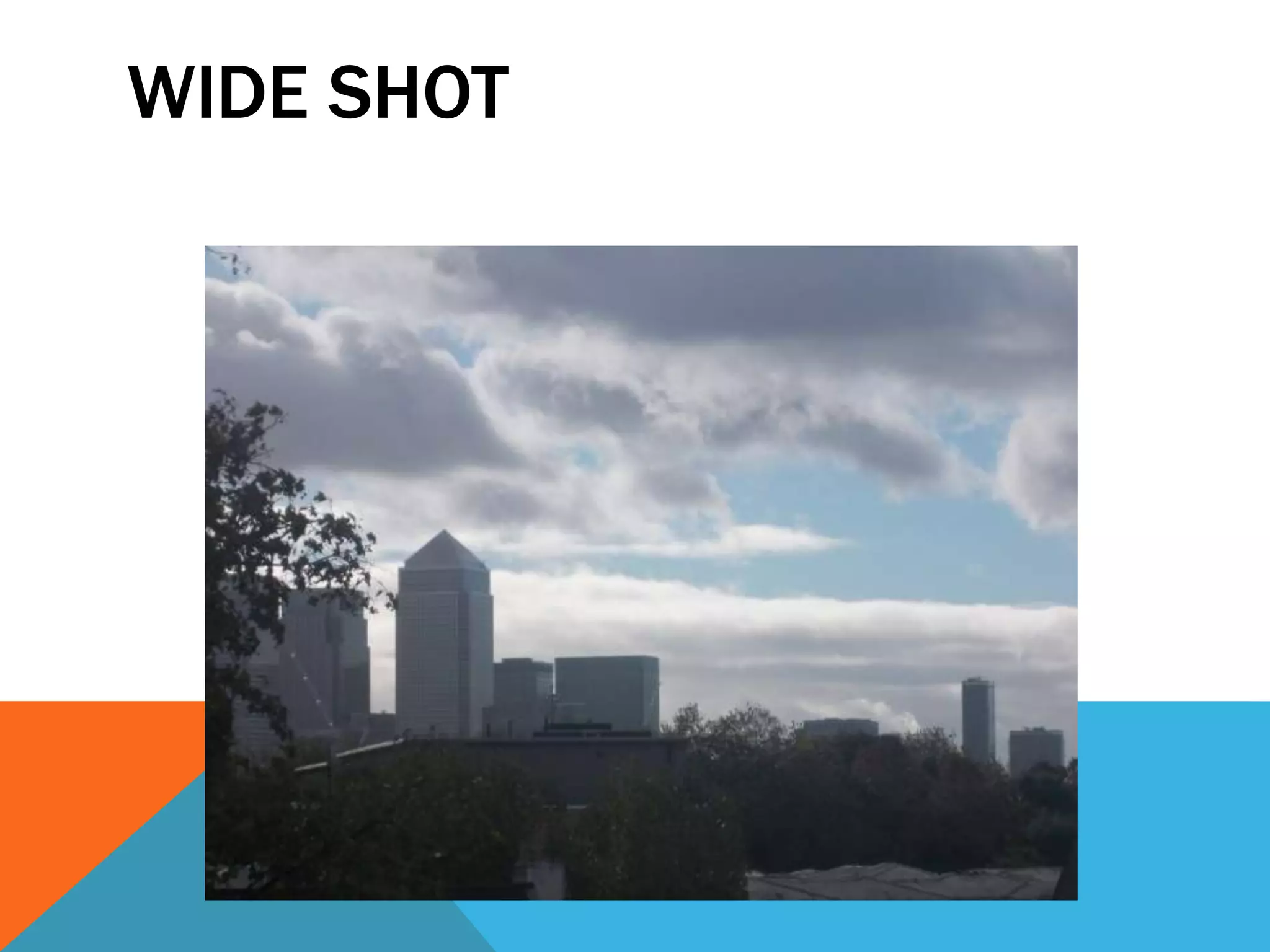 Camera shots and angles used in our film | PPTX