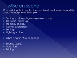 Camera shots and microelements | PPTX