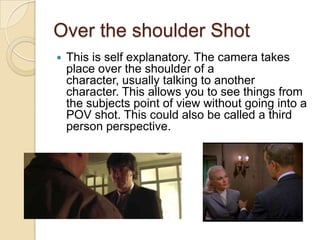 Camera shots and types | PPTX