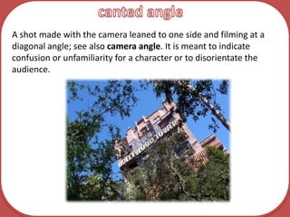 Camera shots angles | PPTX