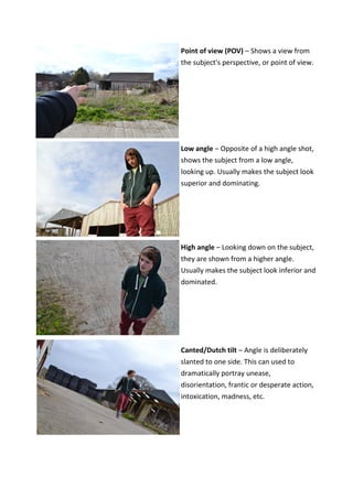 Camera shots & angles | ODT