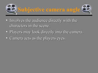 Camera shots & angles | PPT
