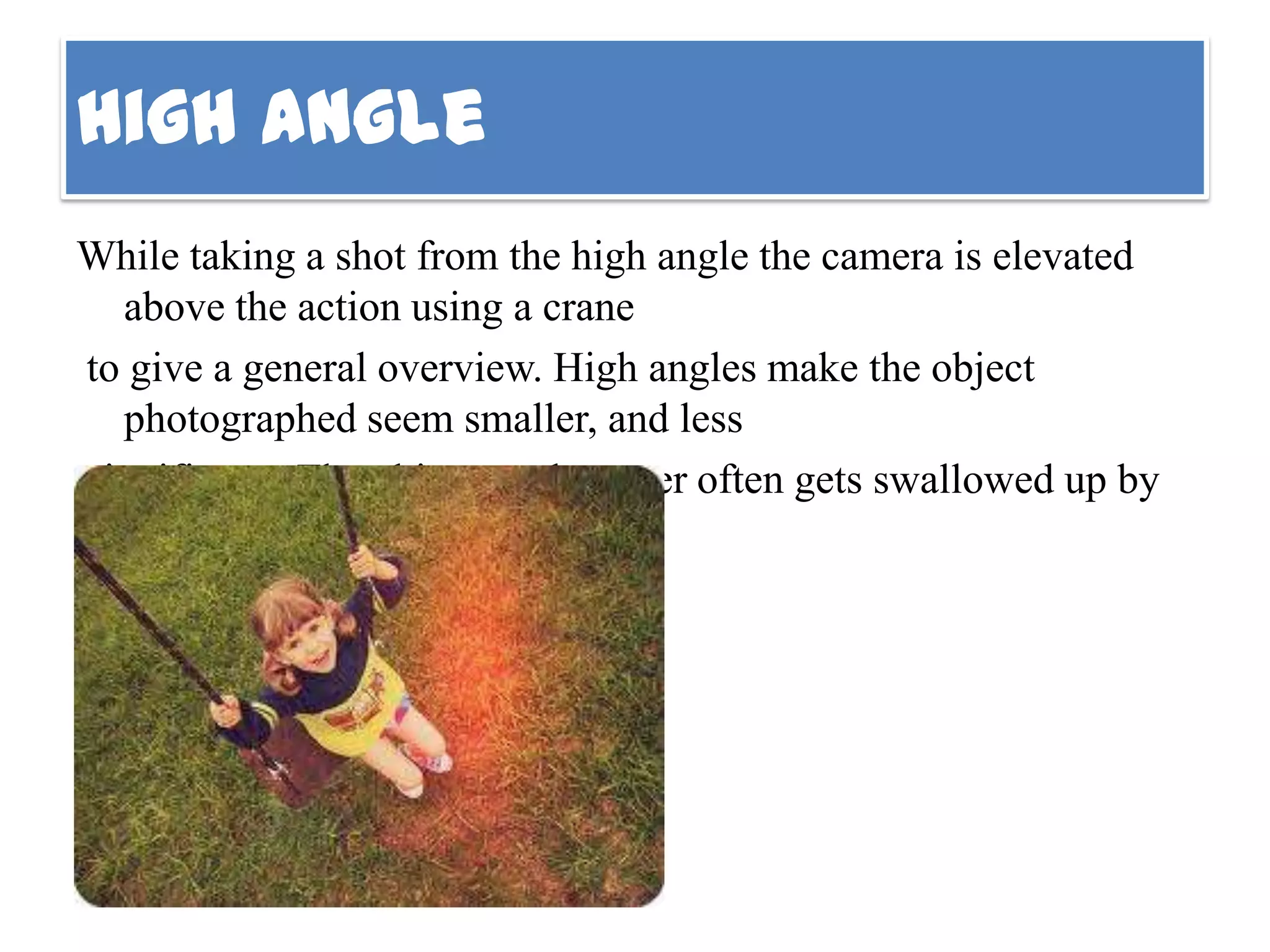 Camera shots & angles | PPT