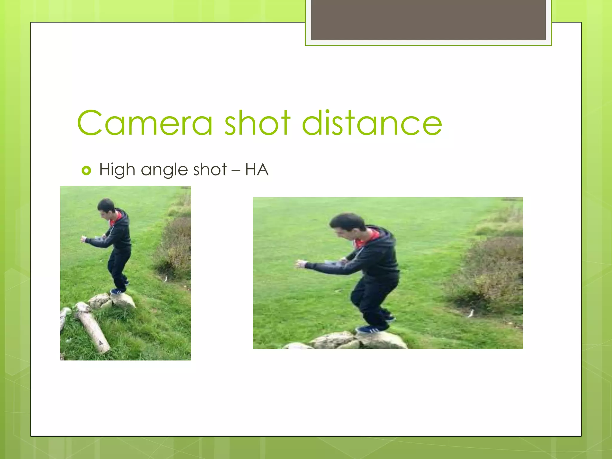 Camera shots & angles | PPTX