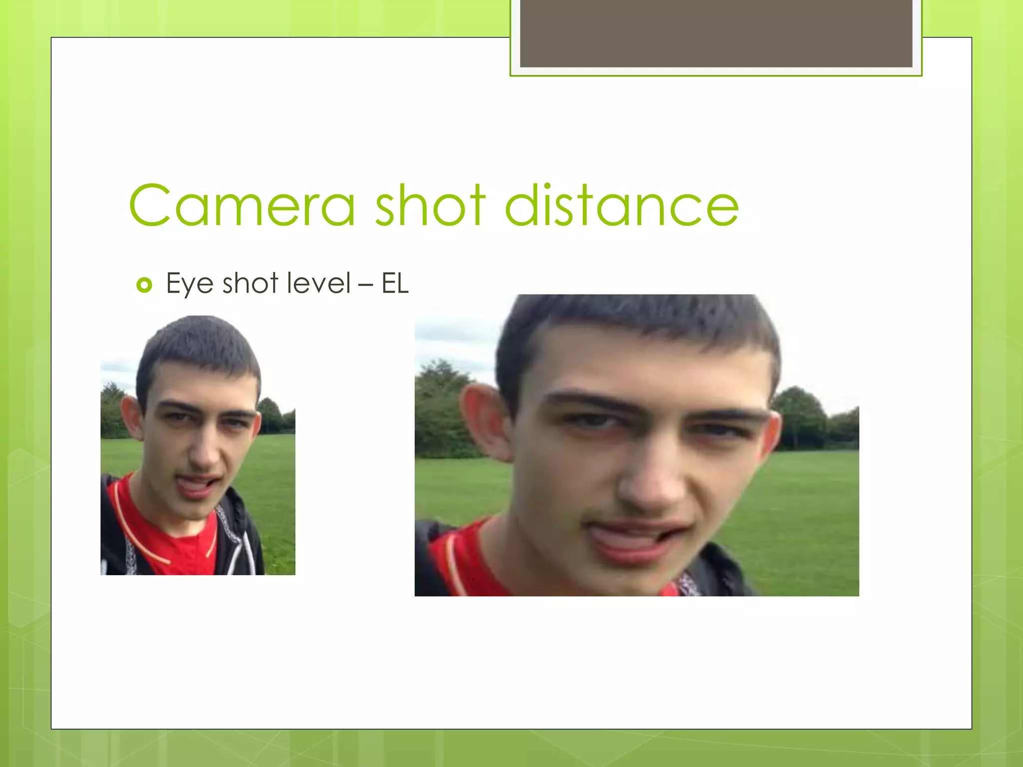 Camera shots & angles | PPTX