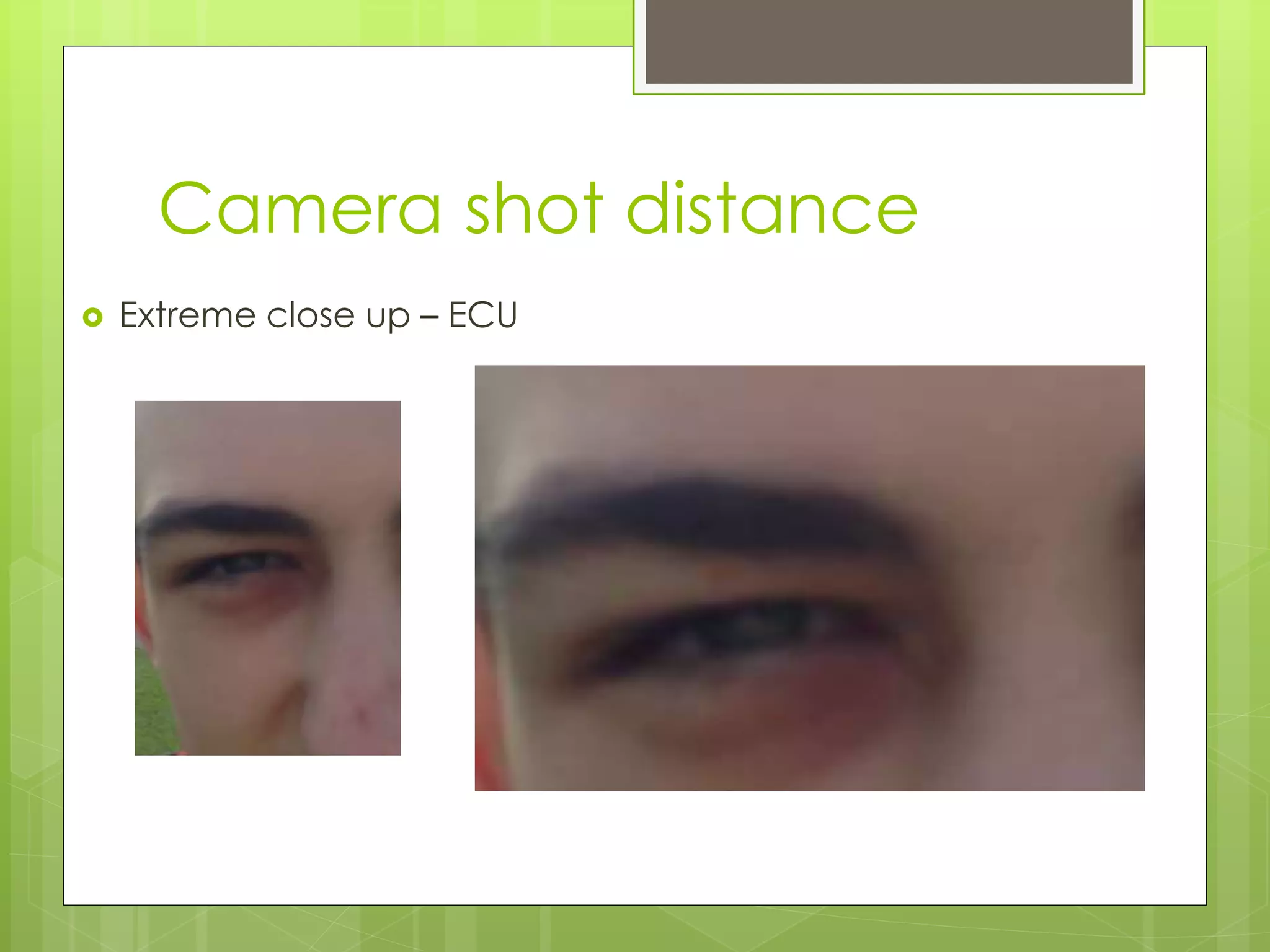 Camera shots & angles | PPTX