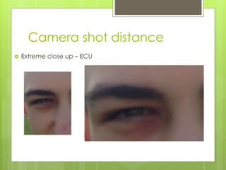 Camera shots & angles | PPTX