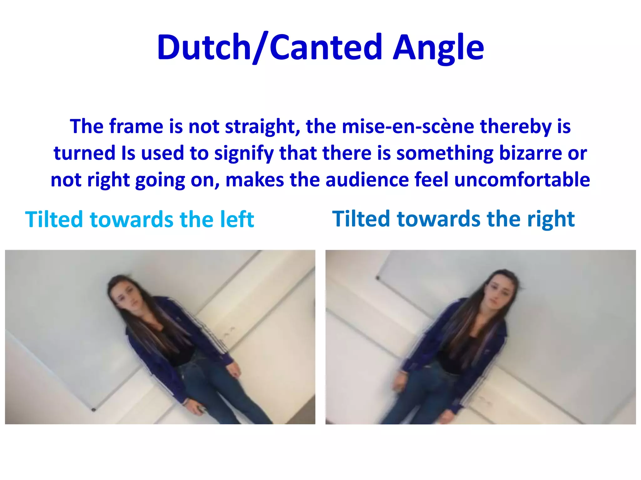 AS Media - Camera Shots & Angles | PPTX