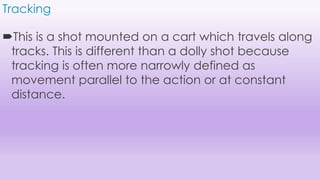 Camera shots, angles and movement | PPT