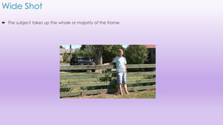 Camera shots, angles and movement | PPT