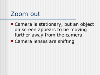 Camera shots angles_and_movements | PPT
