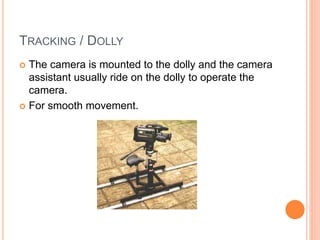 Camera:shots, angles and techniques | PPTX