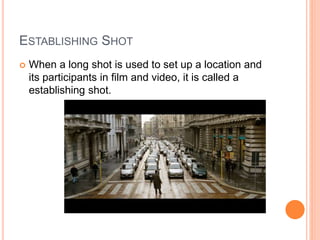 Camera:shots, angles and techniques | PPTX