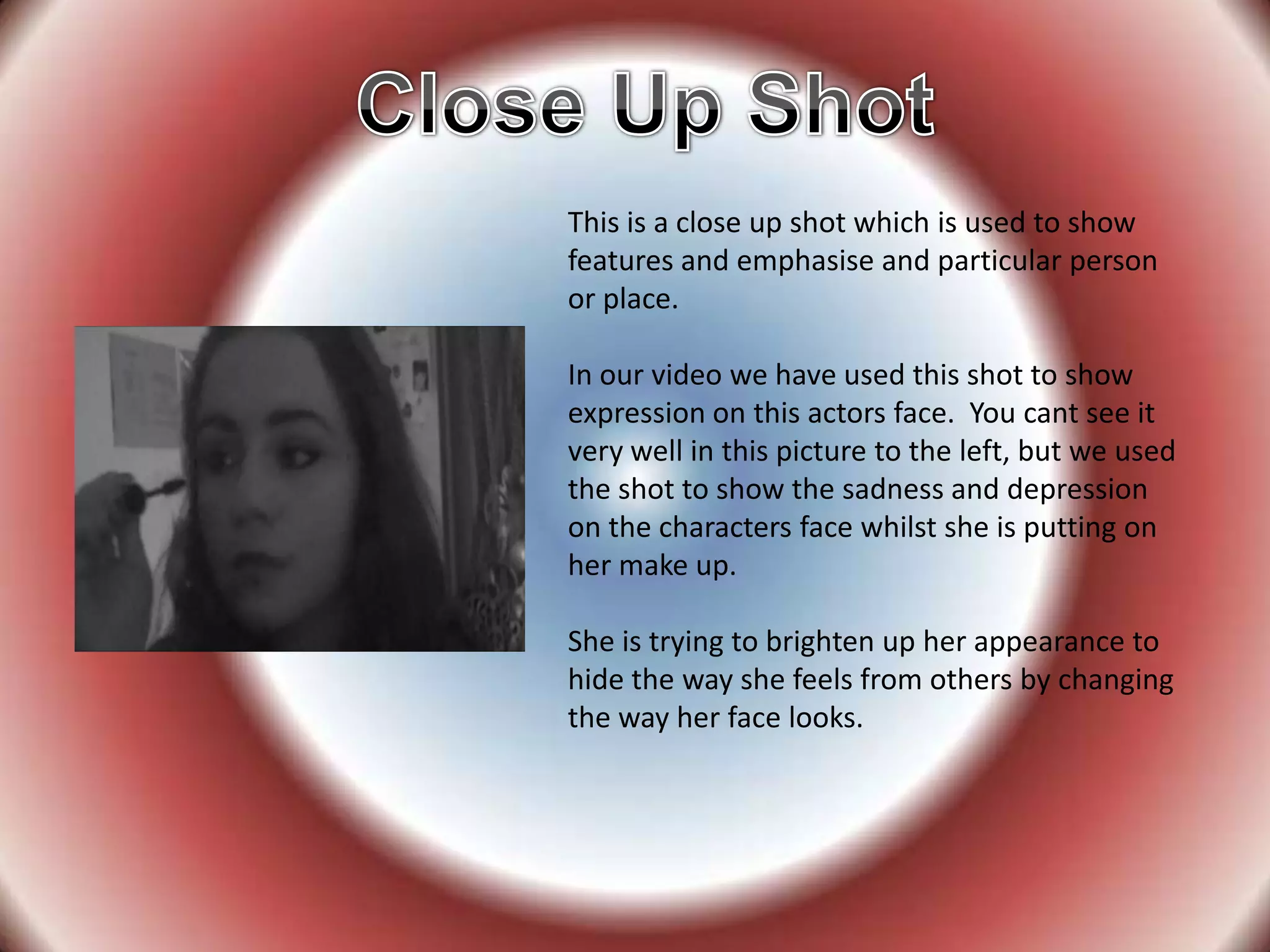 Camera shots, angles and transitions | PPTX