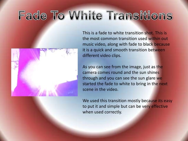 Camera shots, angles and transitions | PPTX | Video Production ...