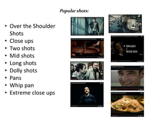 Camera shots research powerpoint | PPTX