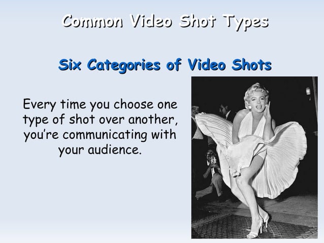 Camera Shot Types 2 | PPT