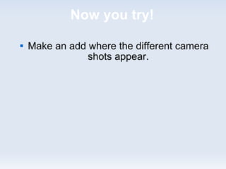 Camera Shot Types 2 | PPT