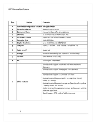 Camera specifications pq_criteria | PDF | Free Download