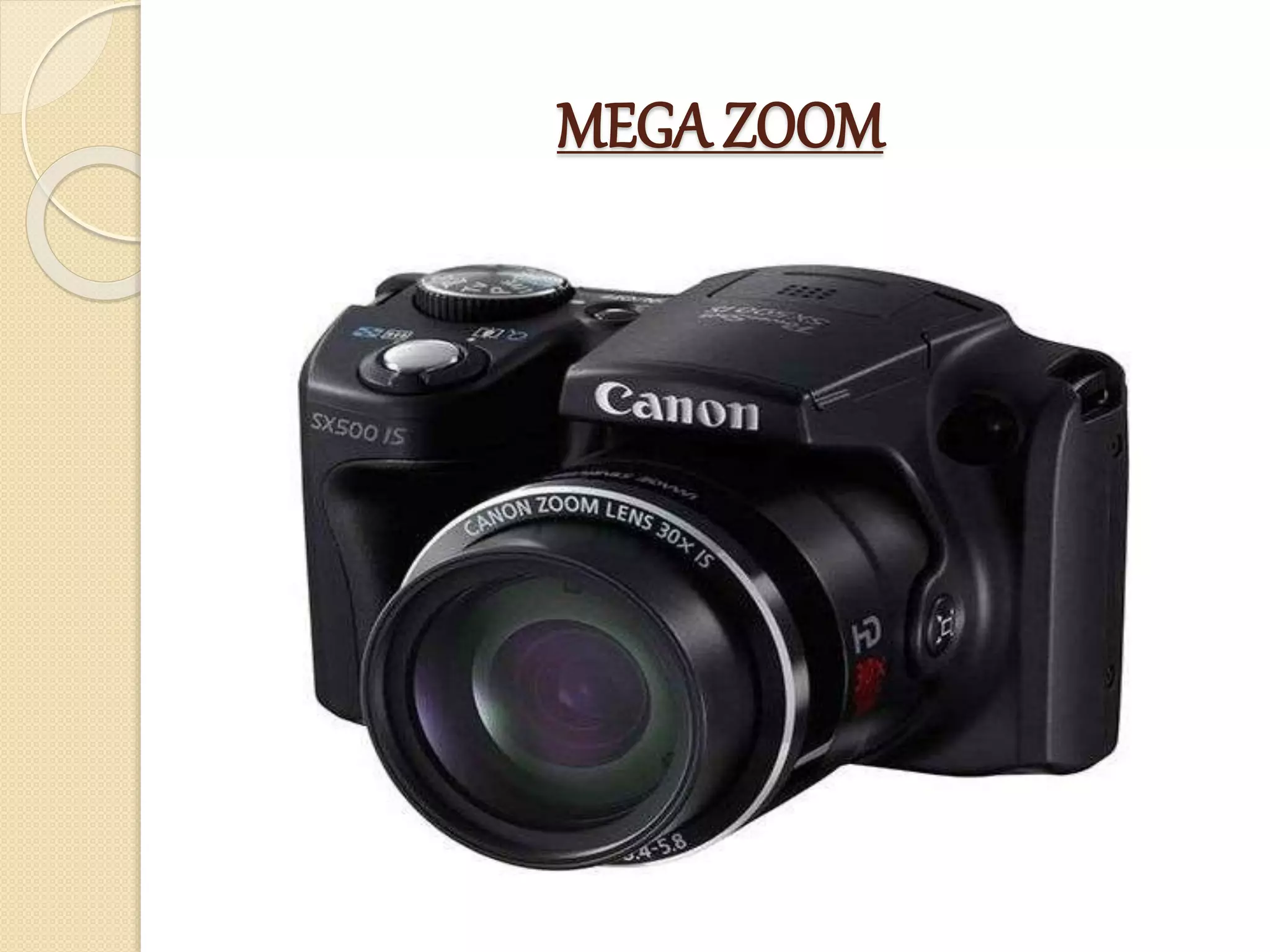 Digital cameras and its types and specifications. | PPTX