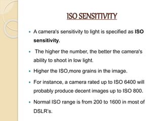 Digital cameras and its types and specifications. | PPTX