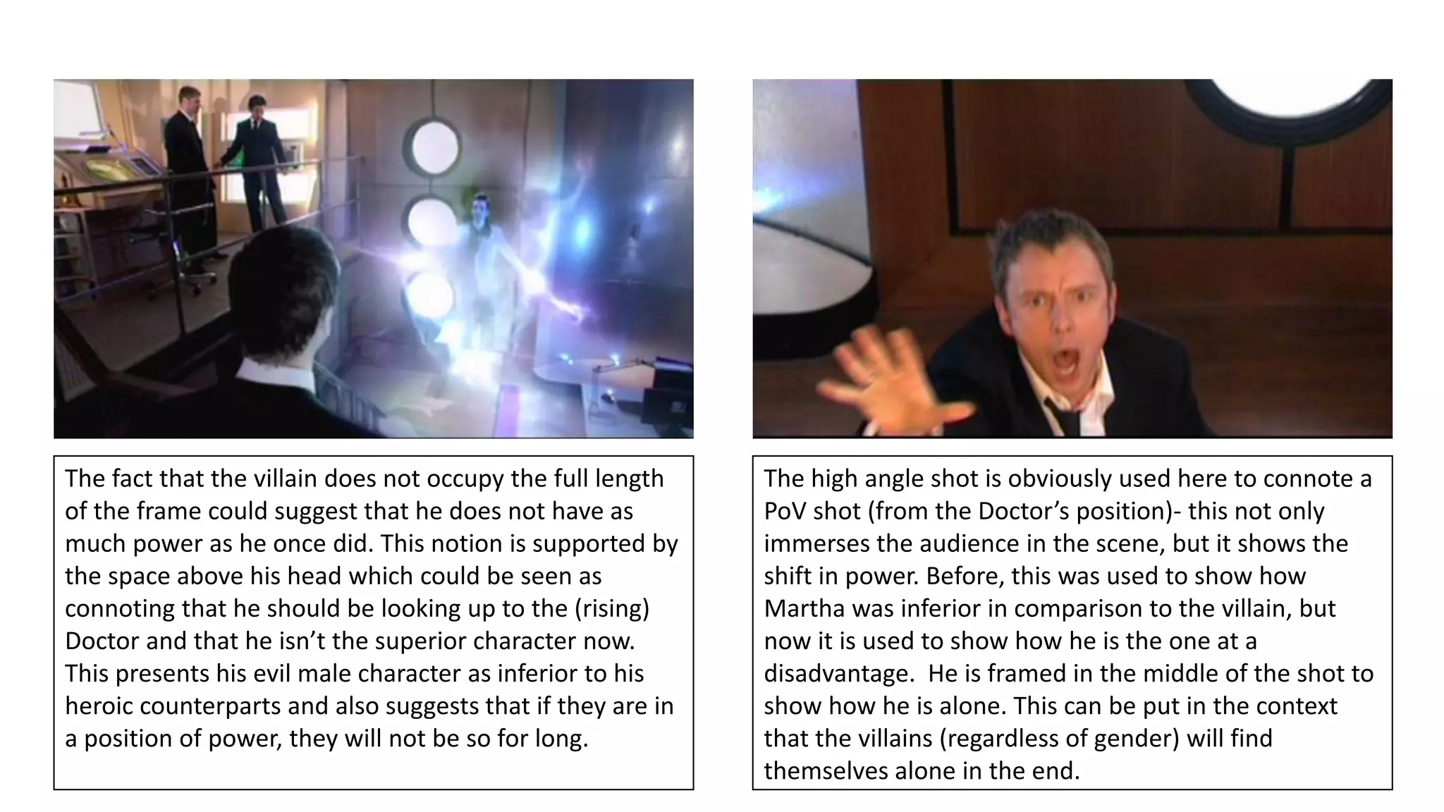 Camera storyboard of doctor who: gender representation | PPTX | Video ...