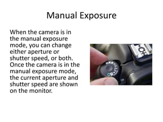 Camera Terminology | PPTX