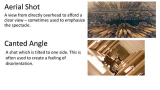 Camera angles and shots | PPTX | Photography | Arts and Crafts
