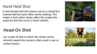 Camera angles and shots | PPTX | Photography | Arts and Crafts
