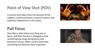 Camera angles and shots | PPTX | Photography | Arts and Crafts