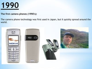 Camera timeline | PPTX | Cameras and Camcorders | Consumer Electronics