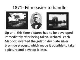Camera timeline | PPTX