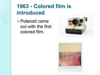 Camera timeline | PPT