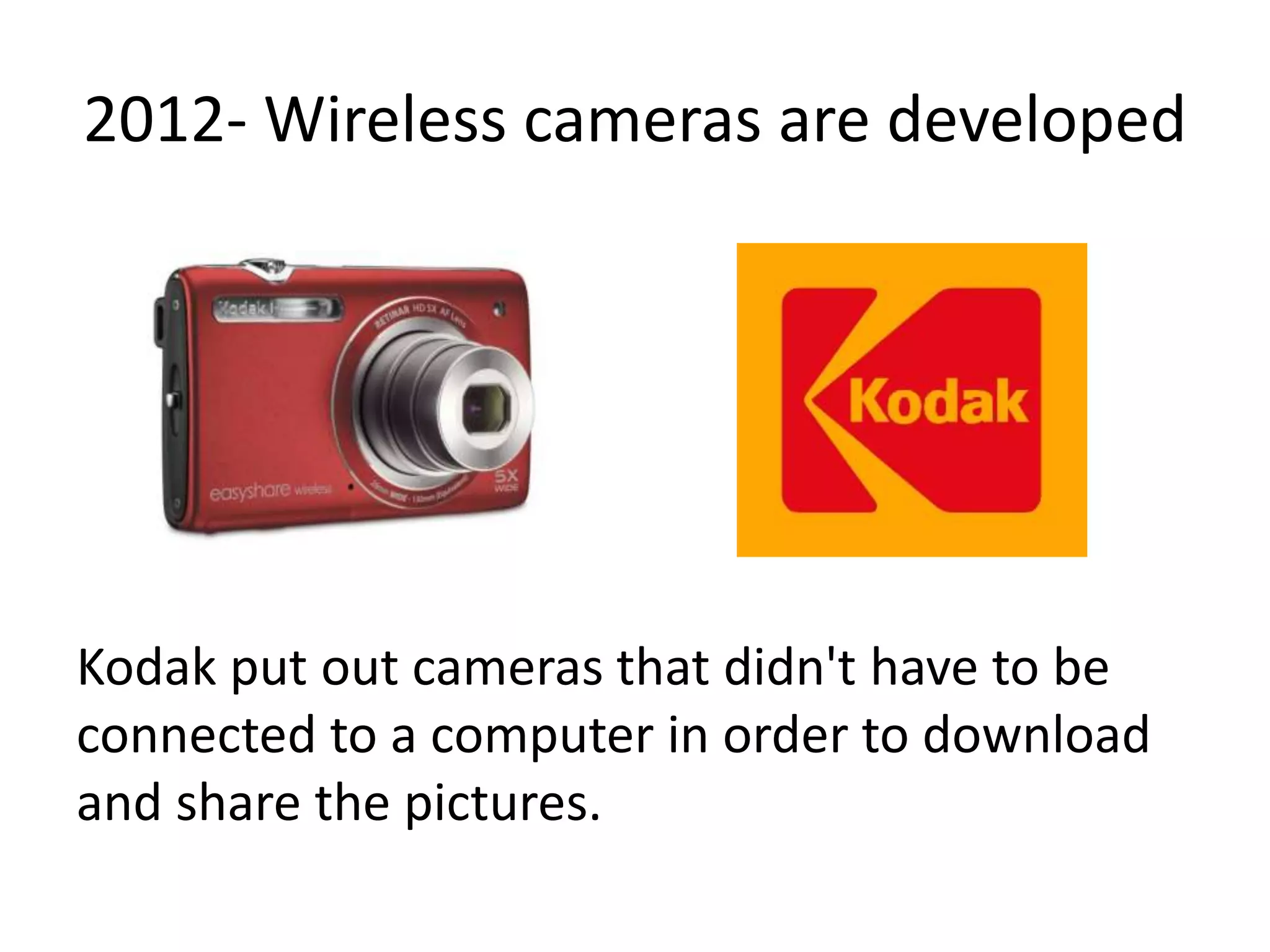 Camera timeline | PPTX