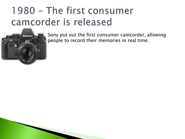 Camera Timeline | PPT