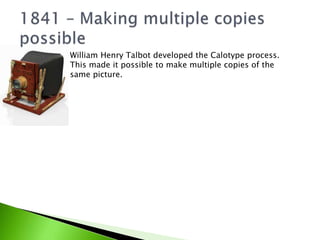 Camera Timeline | PPT