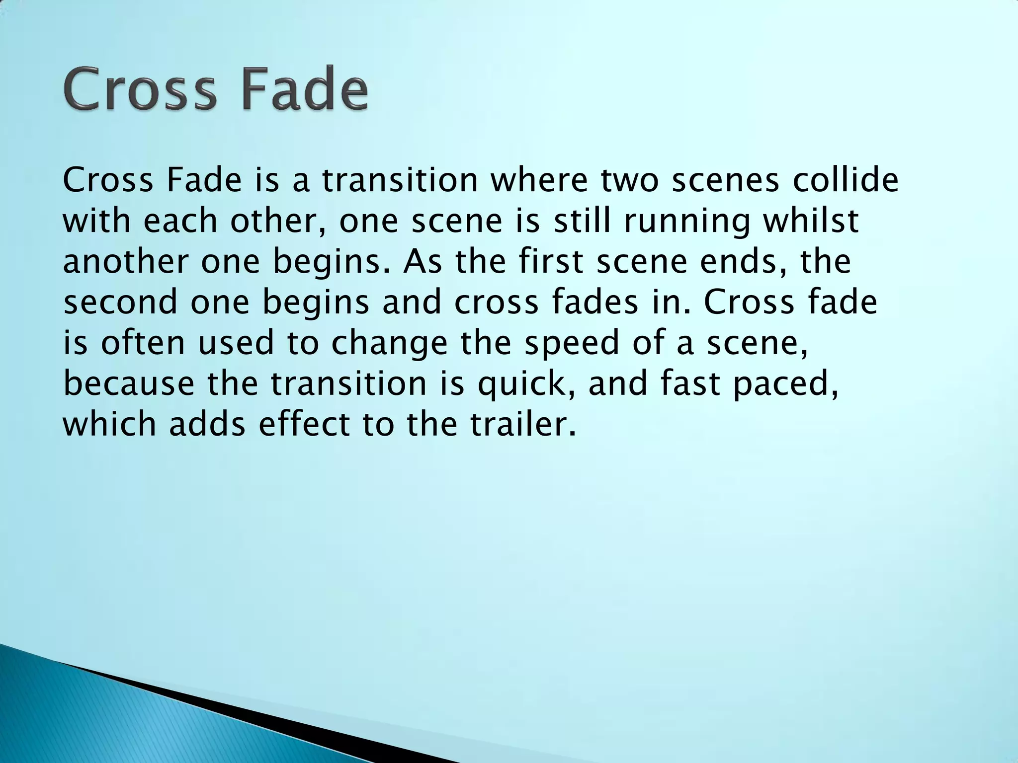 Camera Transitions and Edits | PDF | Photography | Arts and Crafts