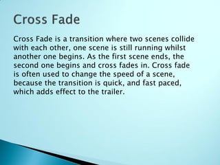 Camera Transitions and Edits | PDF